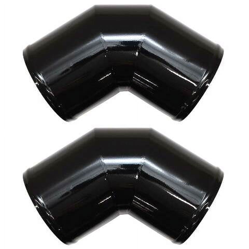 Corsa Boat Exhaust Baffle Elbows 30328 | Crownline Miter Black (Pair ...
