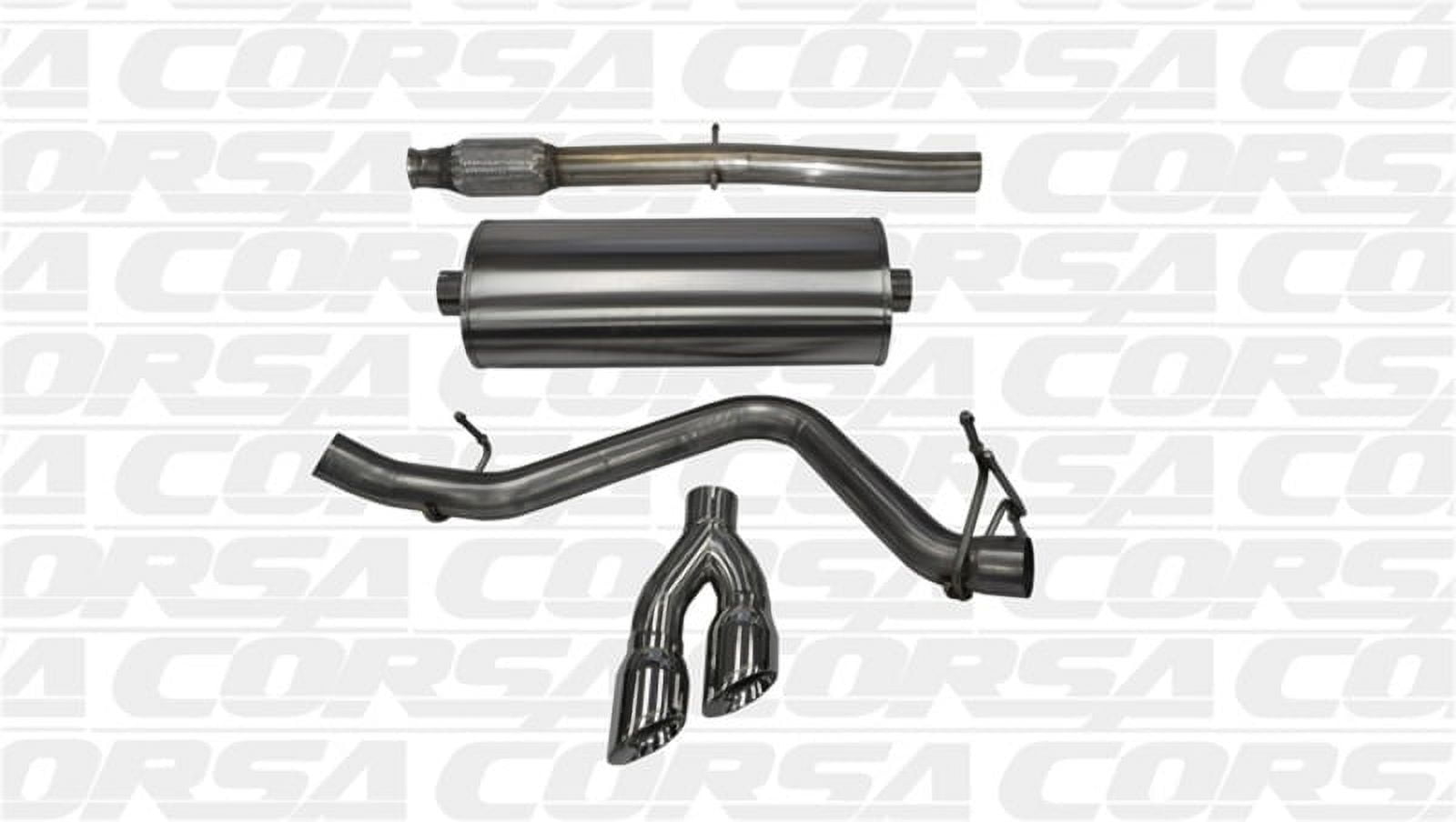 Corsa Performance 14919 Sport Cat Back Exhaust System Fits 17 22 ...