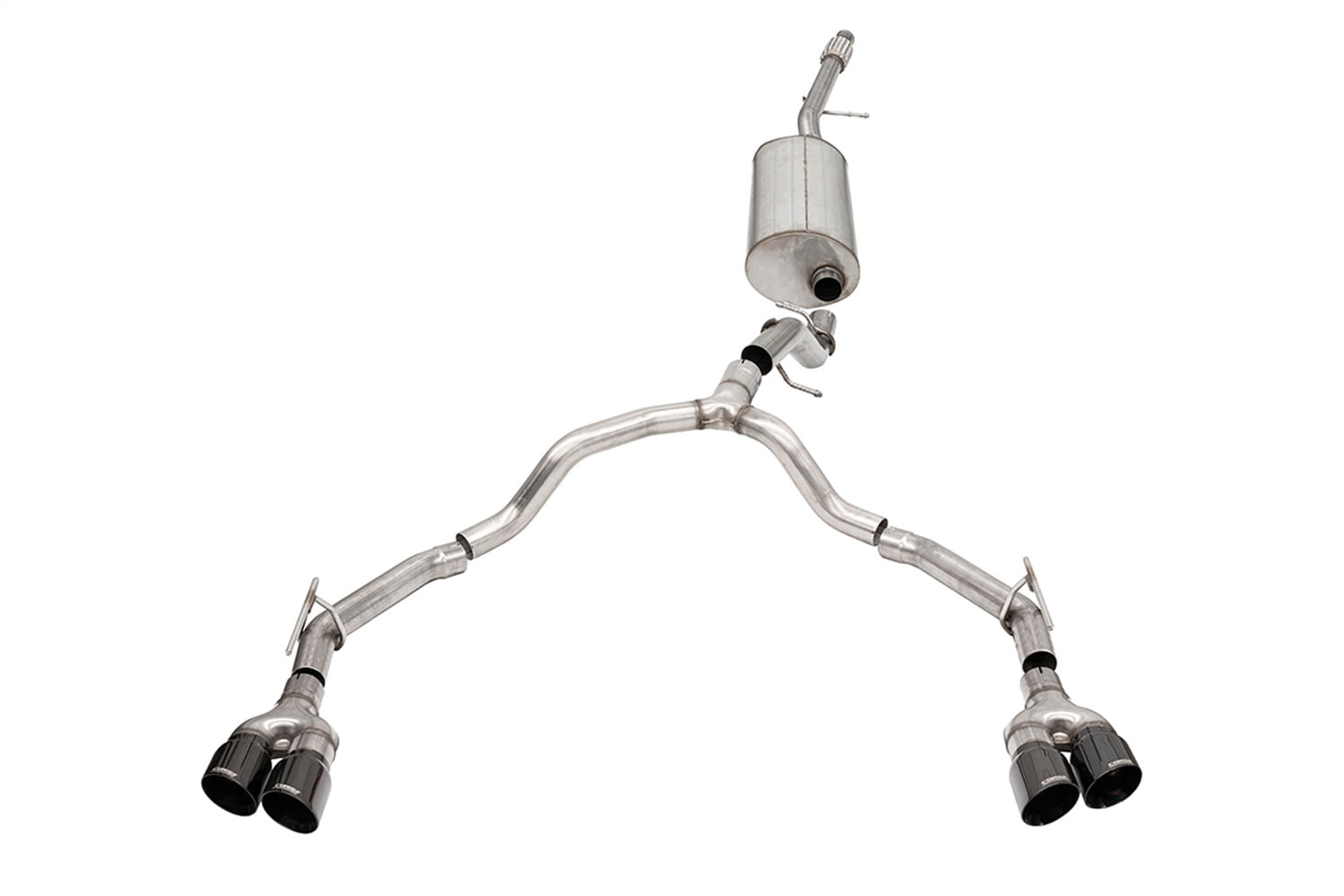 Corsa Performance 21128Blk Sport Cat Back Exhaust System Fits select ...