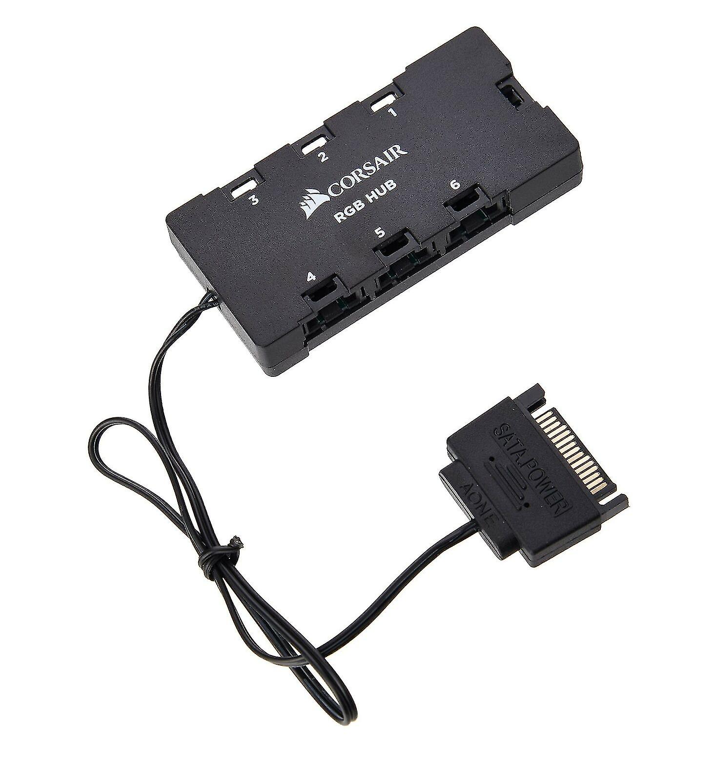 Corsair 6-port Rgb Led Fan Hub For Corsair Lightning Node Pro Commander ...