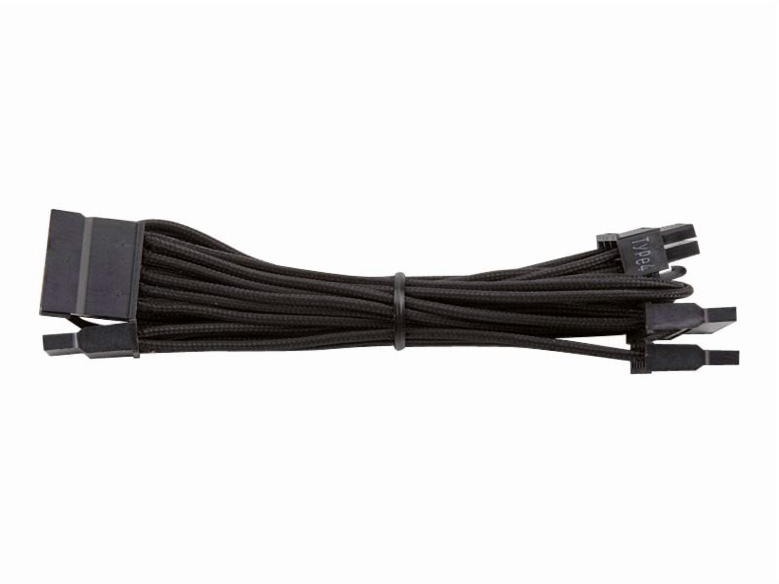 Corsair CP-8920186 2.46 ft. (0.75m) Premium Individually Sleeved SATA ...