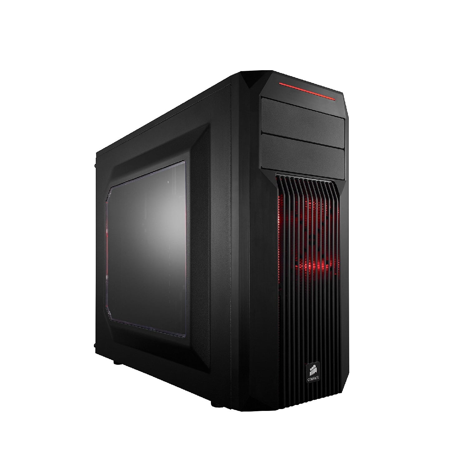 Corsair Carbide SPEC-02 Red LED Mid-Tower Gaming Case - Walmart.com