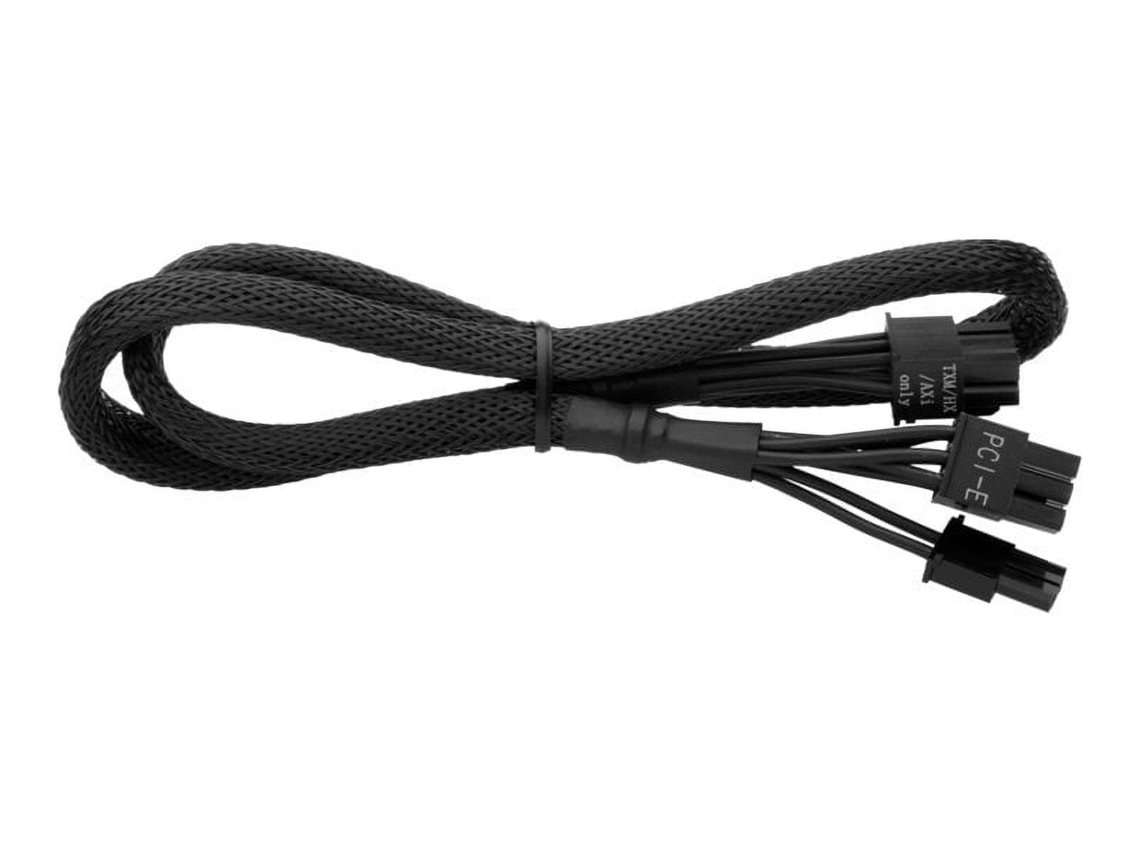 Corsair Cp-8920111 Type 3 Sleeved Black Pci-E Cabl Comp W/ All Corsair (TU1718) - Walmart.com