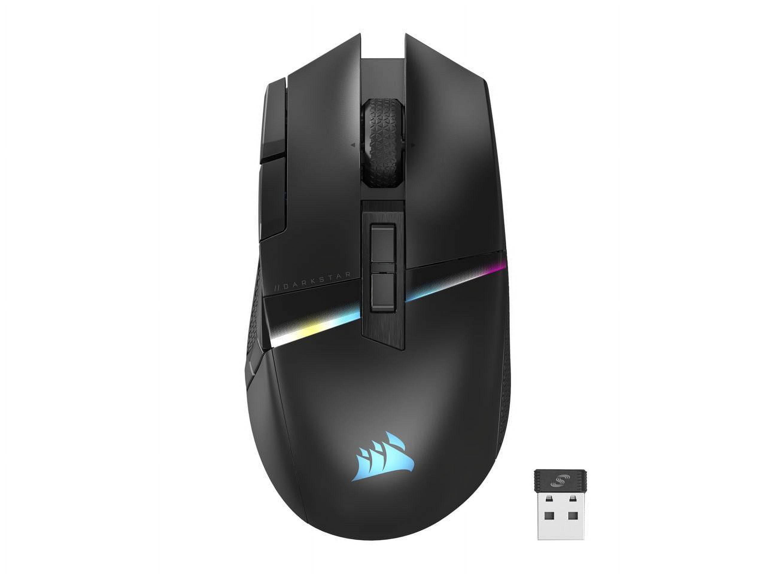 Corsair DARKSTAR RGB Wireless Gaming Mouse - 26K DPI, 15 Programmable ...