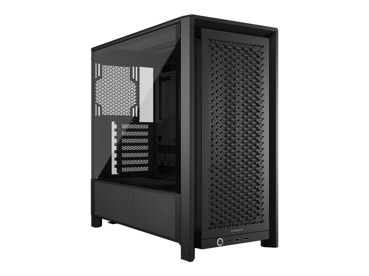 CORSAIR 4000D Frame Modular Mid-Tower ATX PC Case Black - Walmart.com