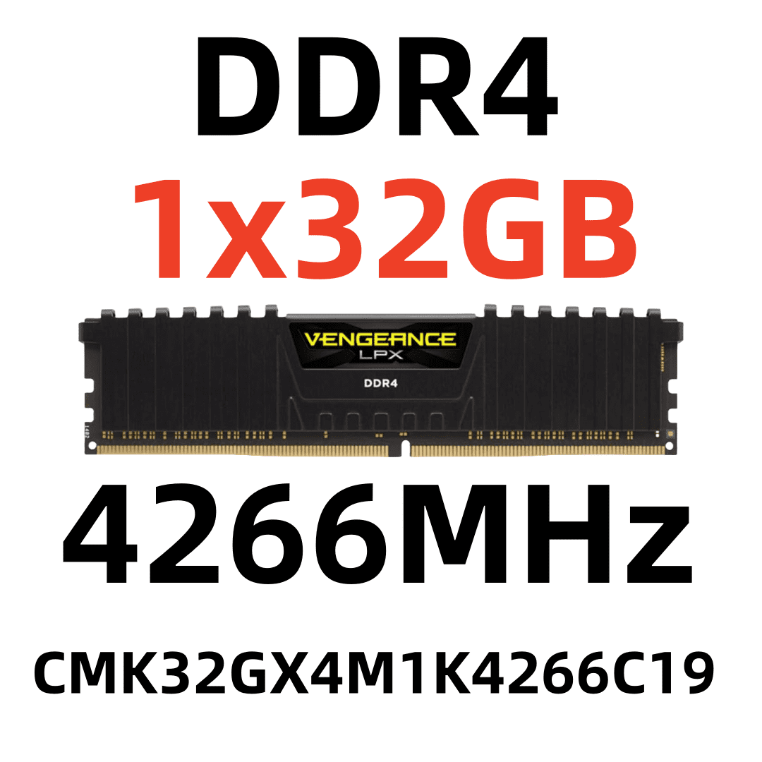 Corsair RAM VENGEANCE DDR4 32 GB Desktop Memory DIMM for PC, 4266 MHz ...