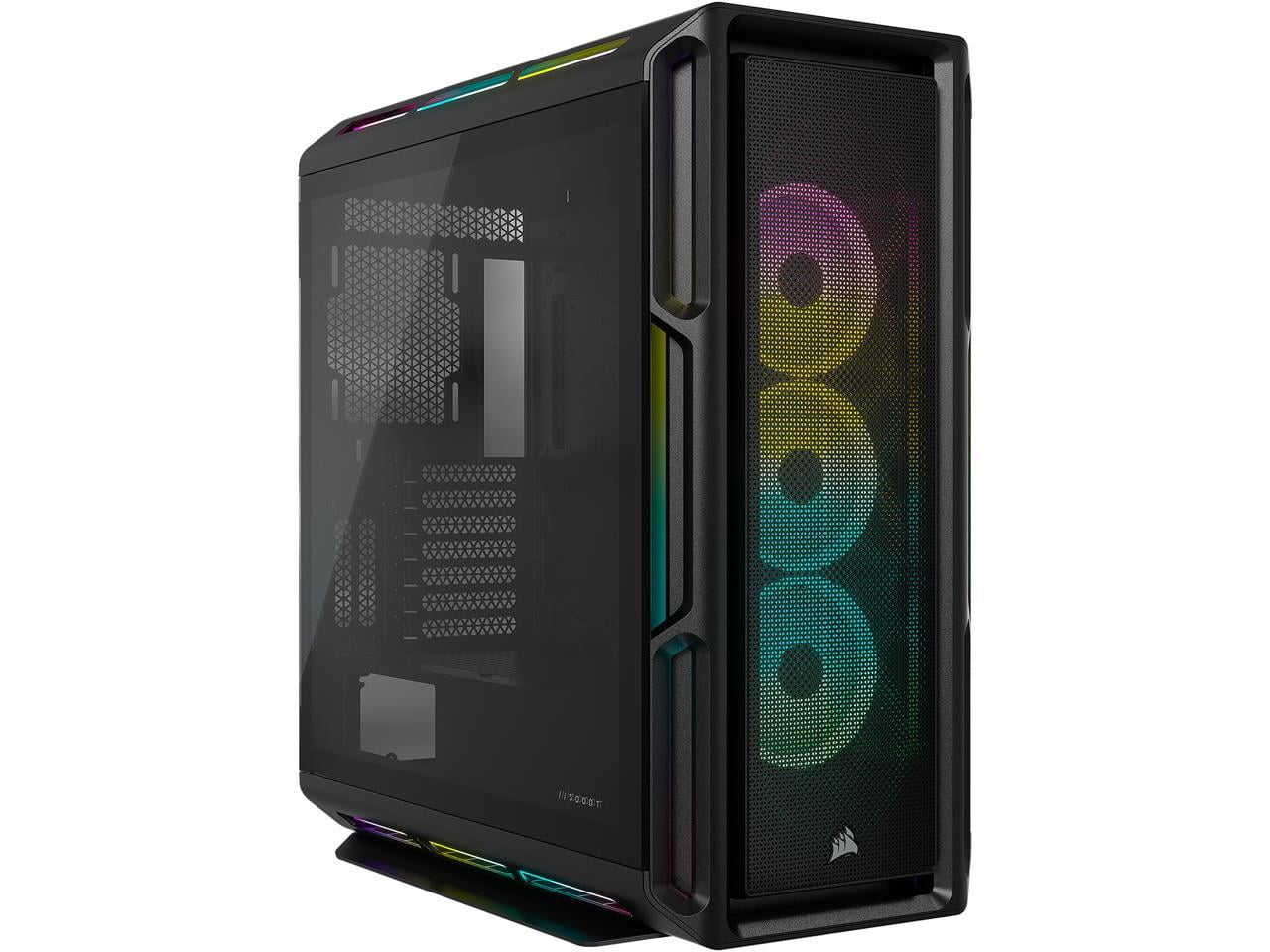 Corsair iCUE 5000T RGB CC-9011230-WW Black Steel / Plastic / Tempered ...