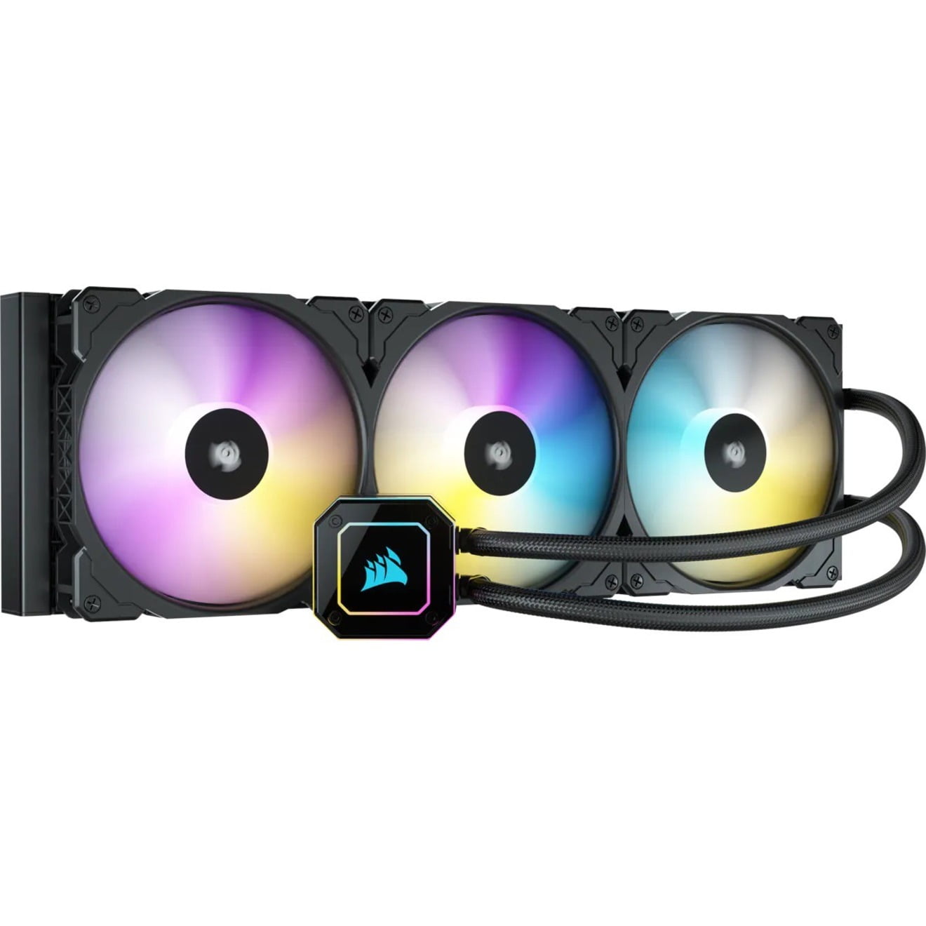 Corsair iCUE H170i Elite Capellix Liquid CPU Cooler - 5.51" Maximum Fan ...