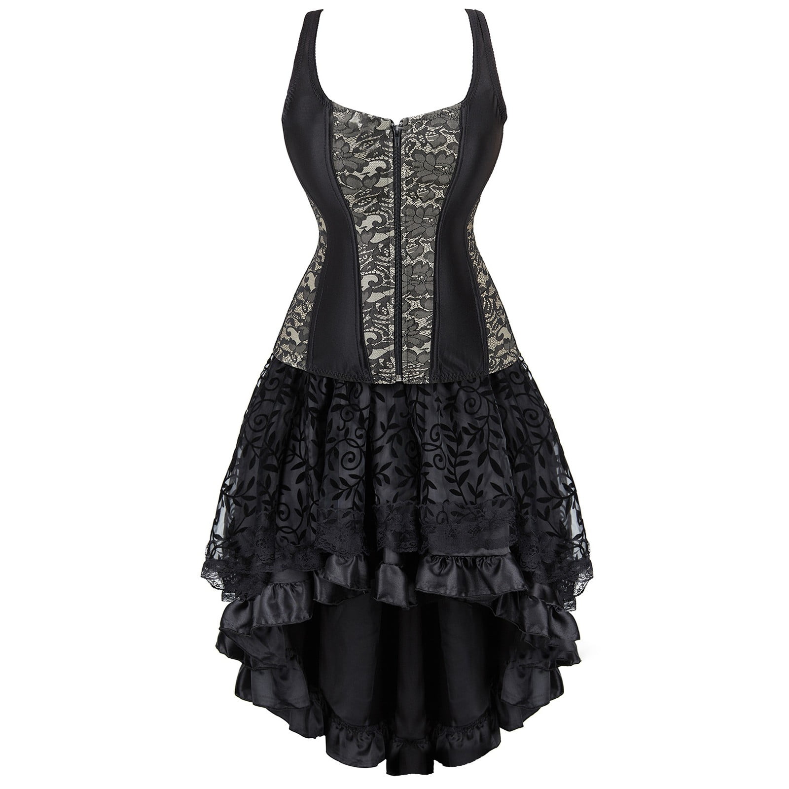 Corset Dress for Women Clearance Gothic Y2K Steampunk Clothes Vintage ...