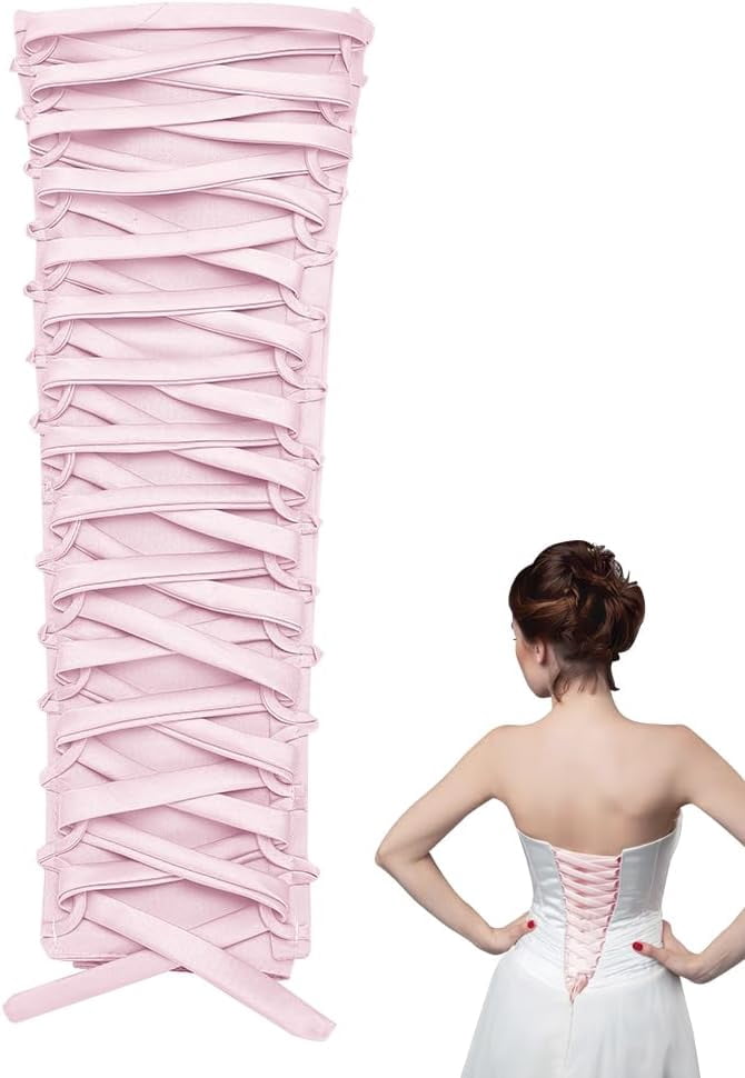 Corset Kit Dress Zipper Replacement Adjustable Fit Satin Corset Back ...