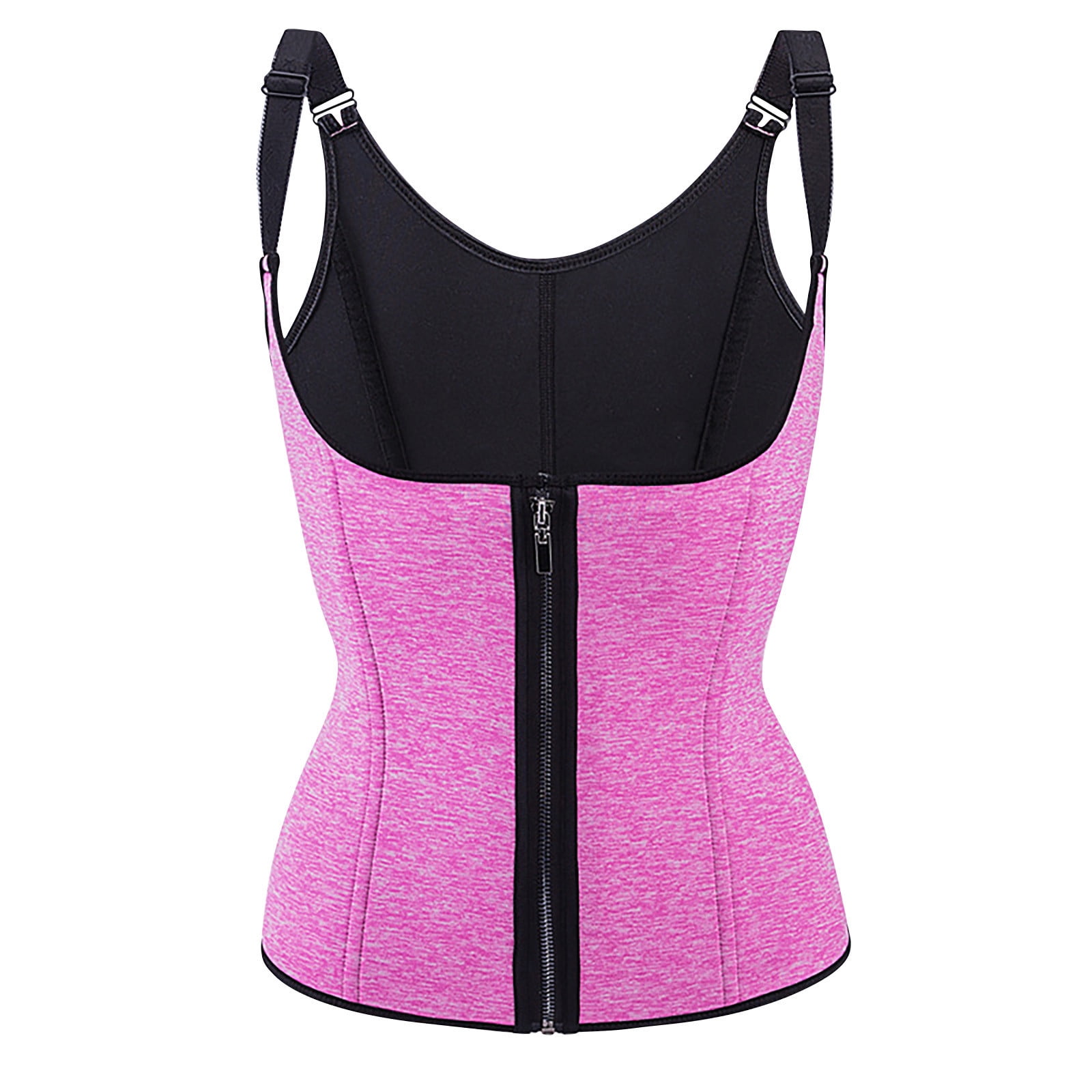 Corset Overbust in Clearance Womens Waist Cinching Shapewear Zipper ...