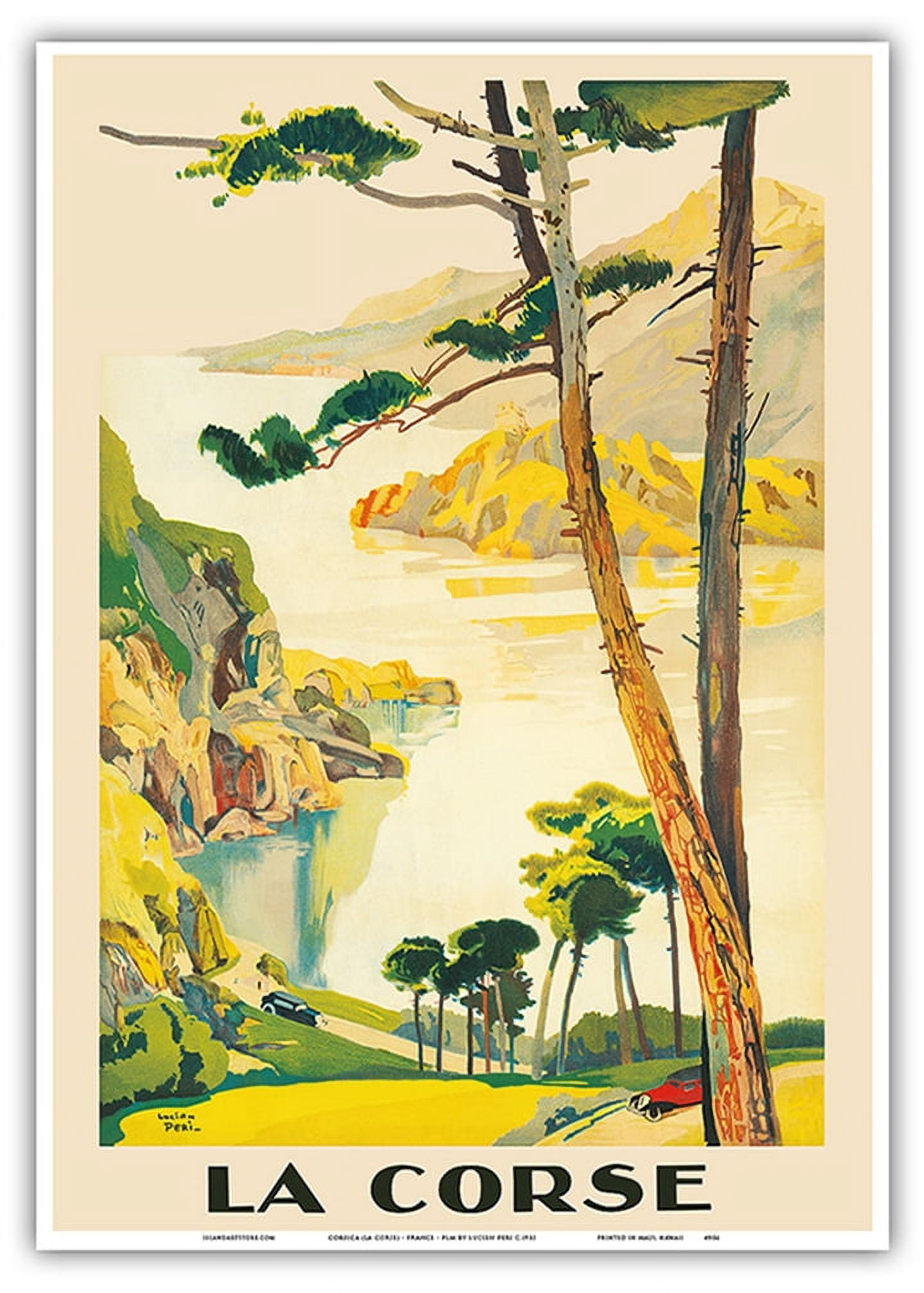 Corsica (La Corse) - France - Paris-Lyon-Mediterrannee (PLM) French ...