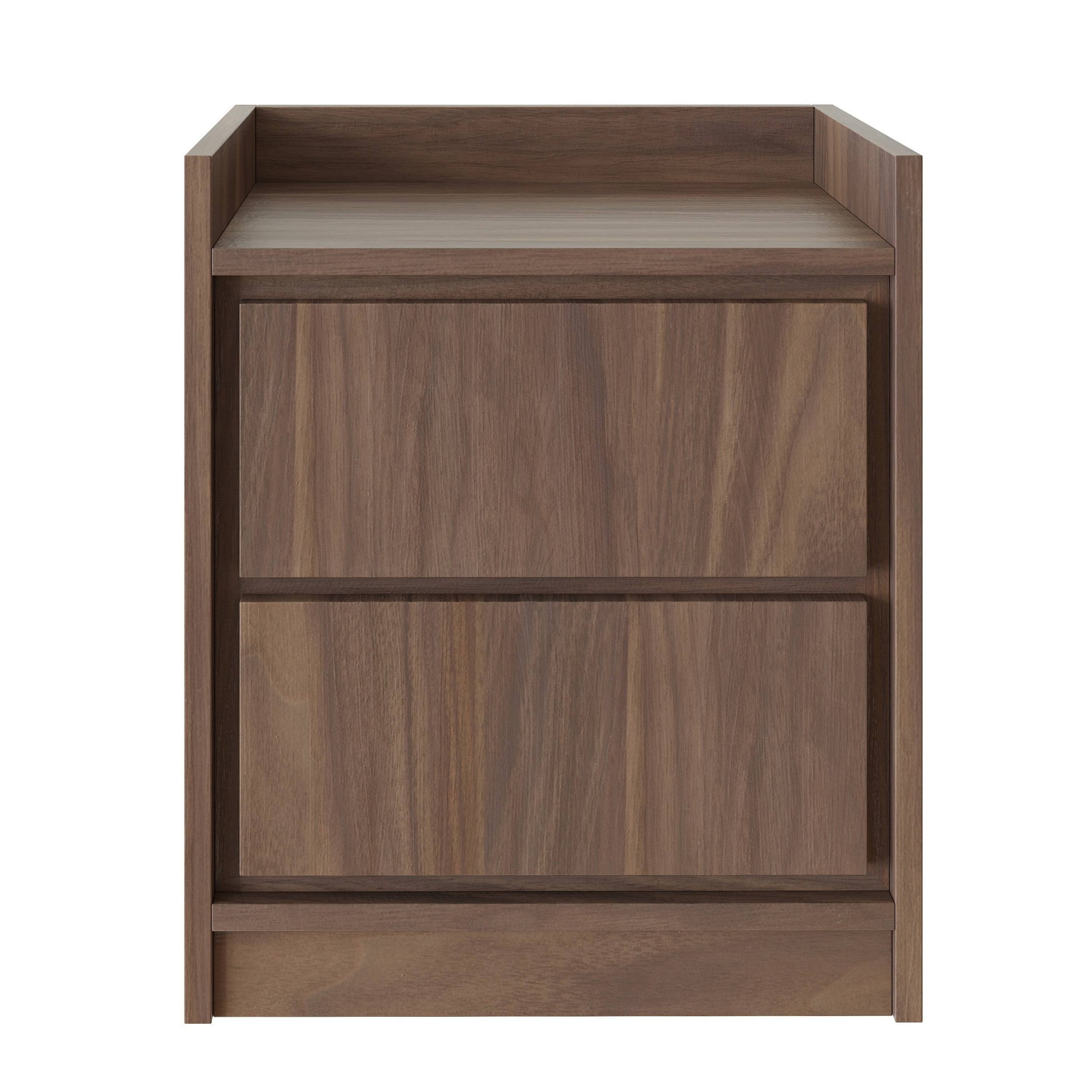 Corsica Swing Door Nightstand Walnut - Eco Dream: Modern Storage ...