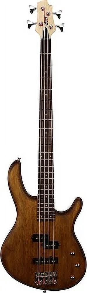 Cort Action PJ OPW 4-String Bass Open Pore Walnut - Walmart.com