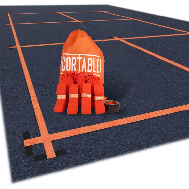 Temporary Pickleball Court Lines Sports Court Marking Pickleball Court ...
