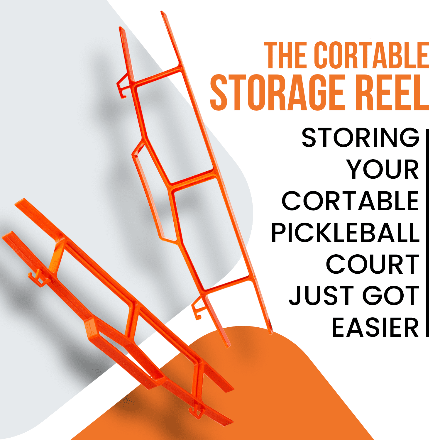 Cortable Portable Pickleball Court Storage Reels - Walmart.com