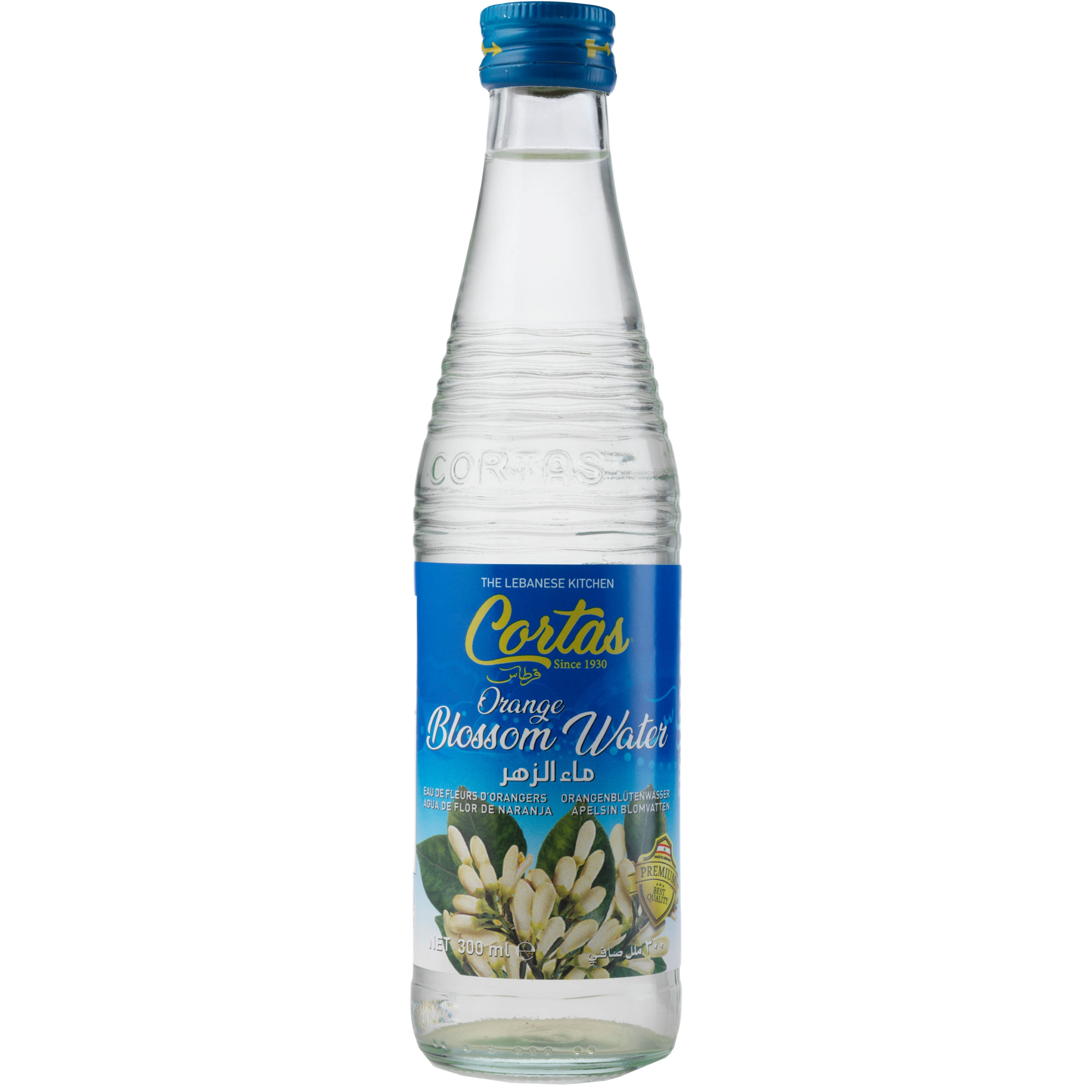 Cortas, Orange Blossom Water, 10fl oz, Flavoring for Drinks & Desserts ...