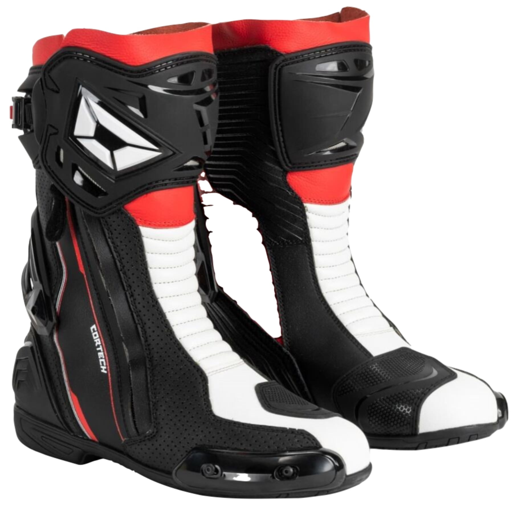 Cortech Adrenaline GP Mens Motorcycle Boots Fluorescent Red 12 USA ...