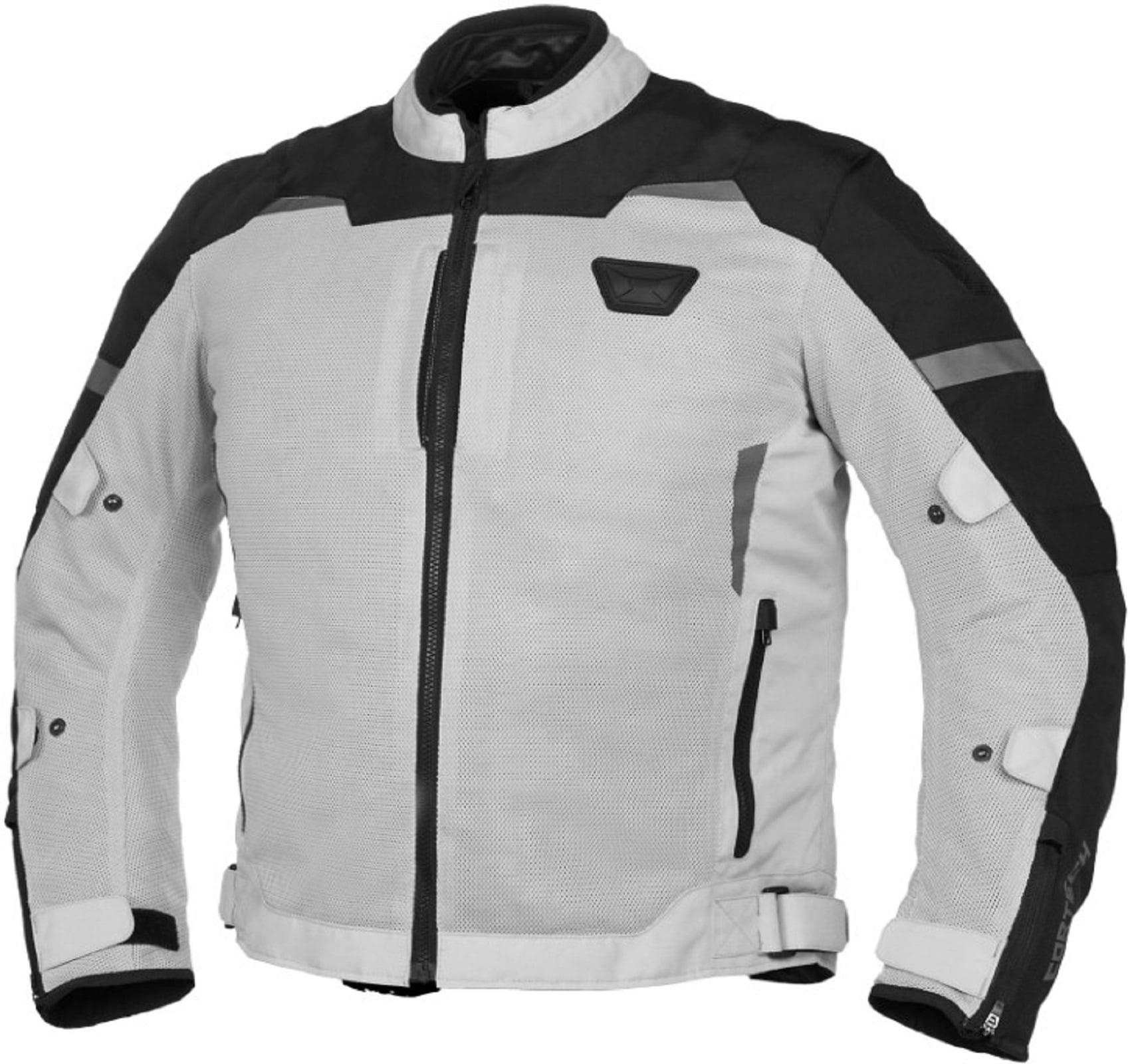 Cortech Aero-Flo 2.0 Mens Textile Motorcycle Jacket Silver LG - Walmart.com
