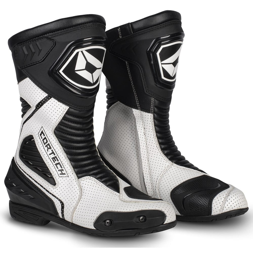 Cortech Apex Air RR Mens Motorcycle Boots White 11 USA - Walmart.com