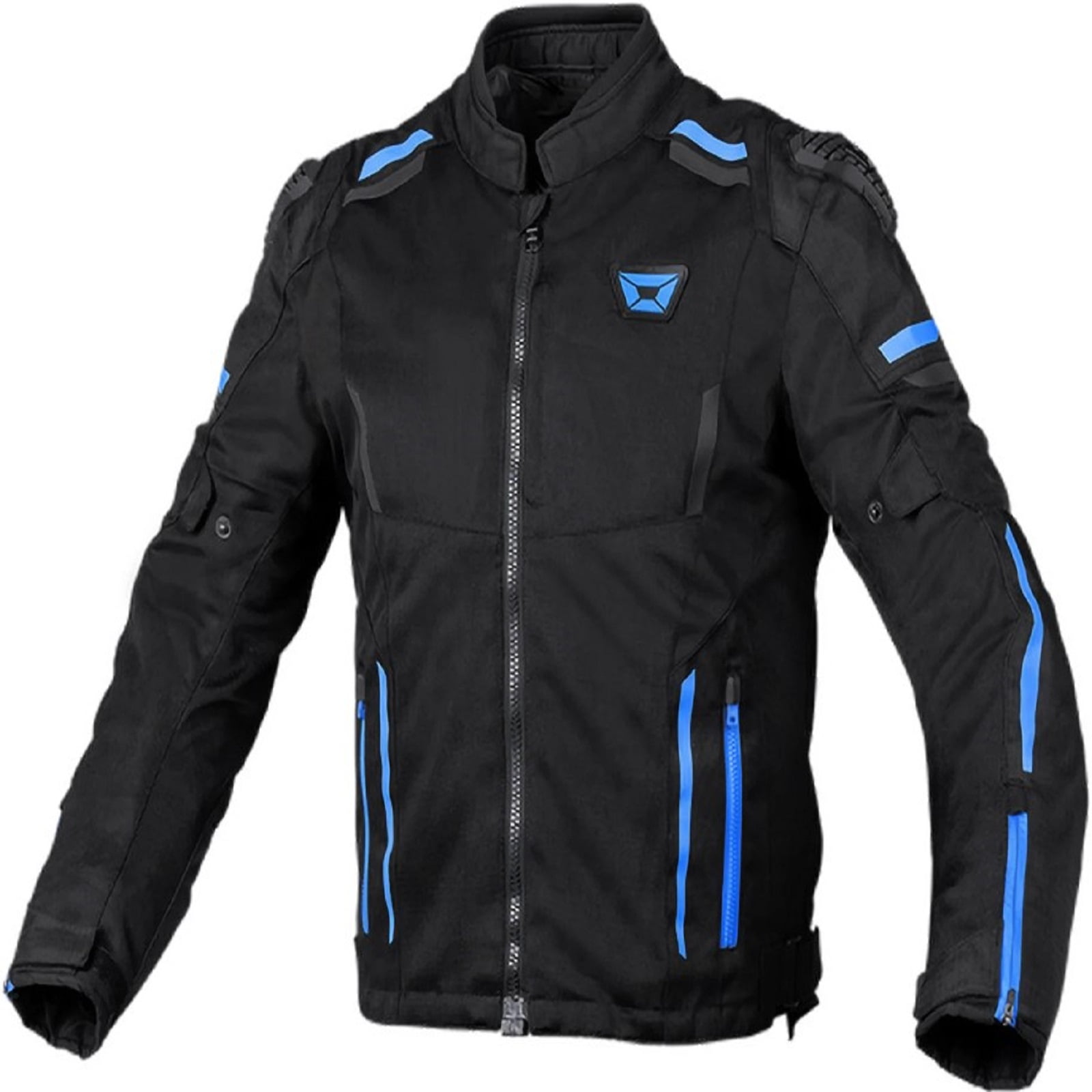 Cortech Hyper-Flo Air 2.0 Mens Textile Motorcycle Jacket Black/Blue XL ...