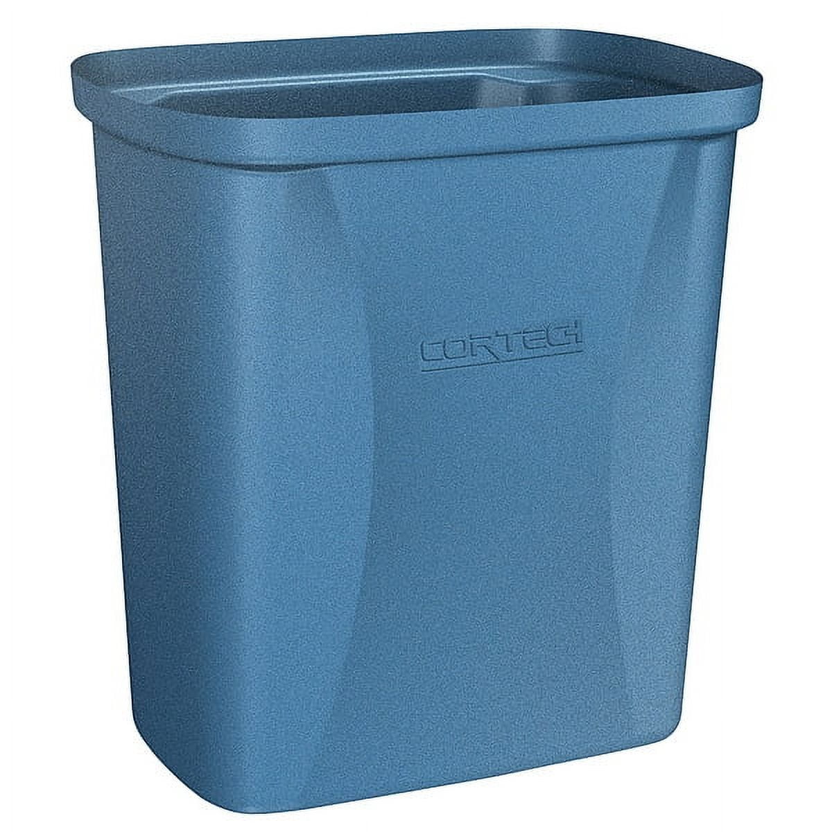 Cortech Trash Can, Blue, 2.5 gal, Plastic 710BL - Walmart.com