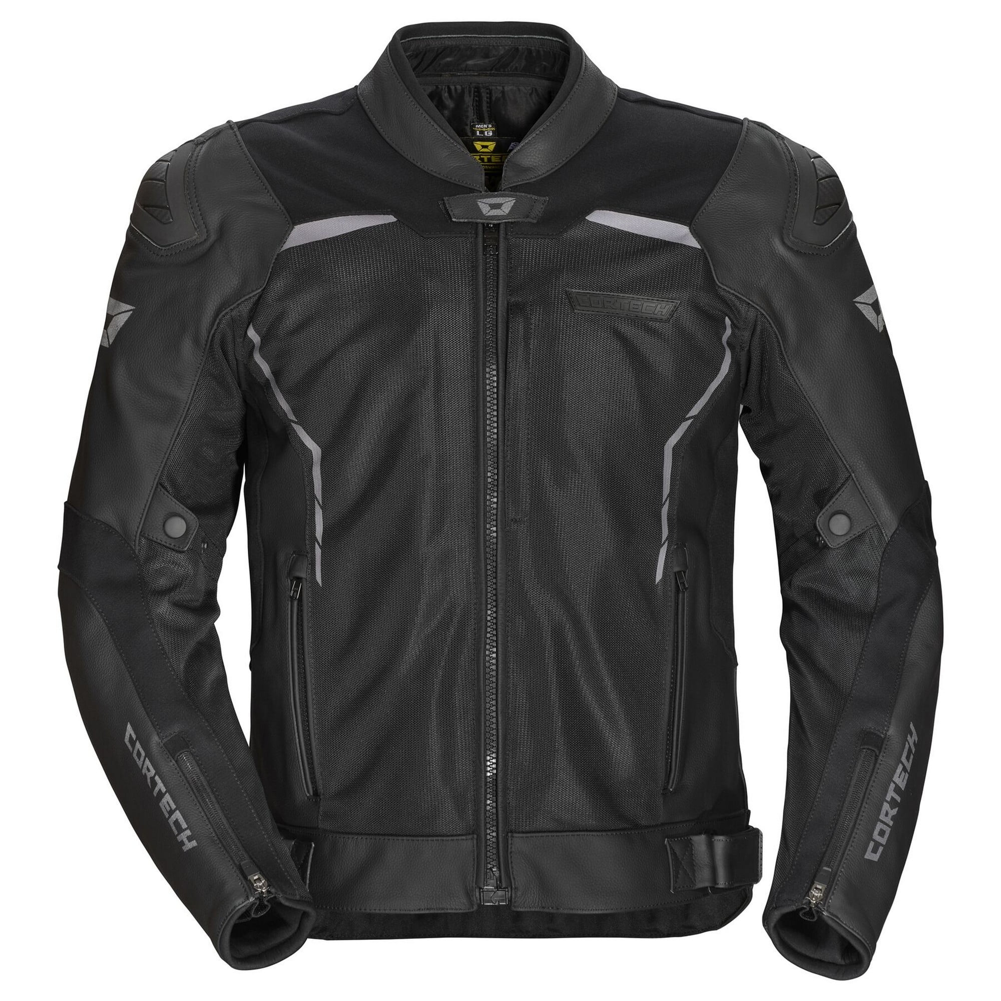 Cortech Vader Mens Leather Motorcycle Jacket Black XL - Walmart.com
