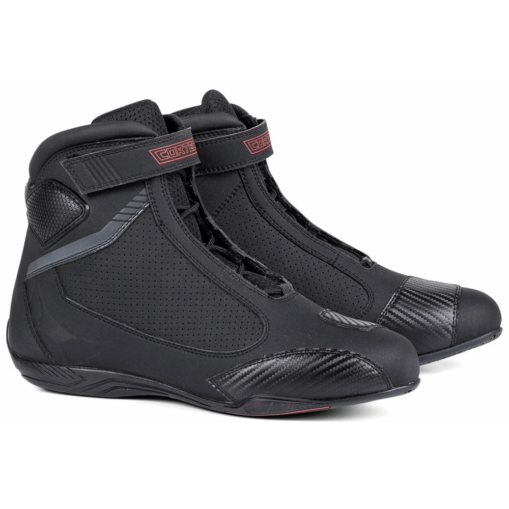 Cortech Chicane Air Womens Waterproof Motorcycle Shoes Black 9 USA ...