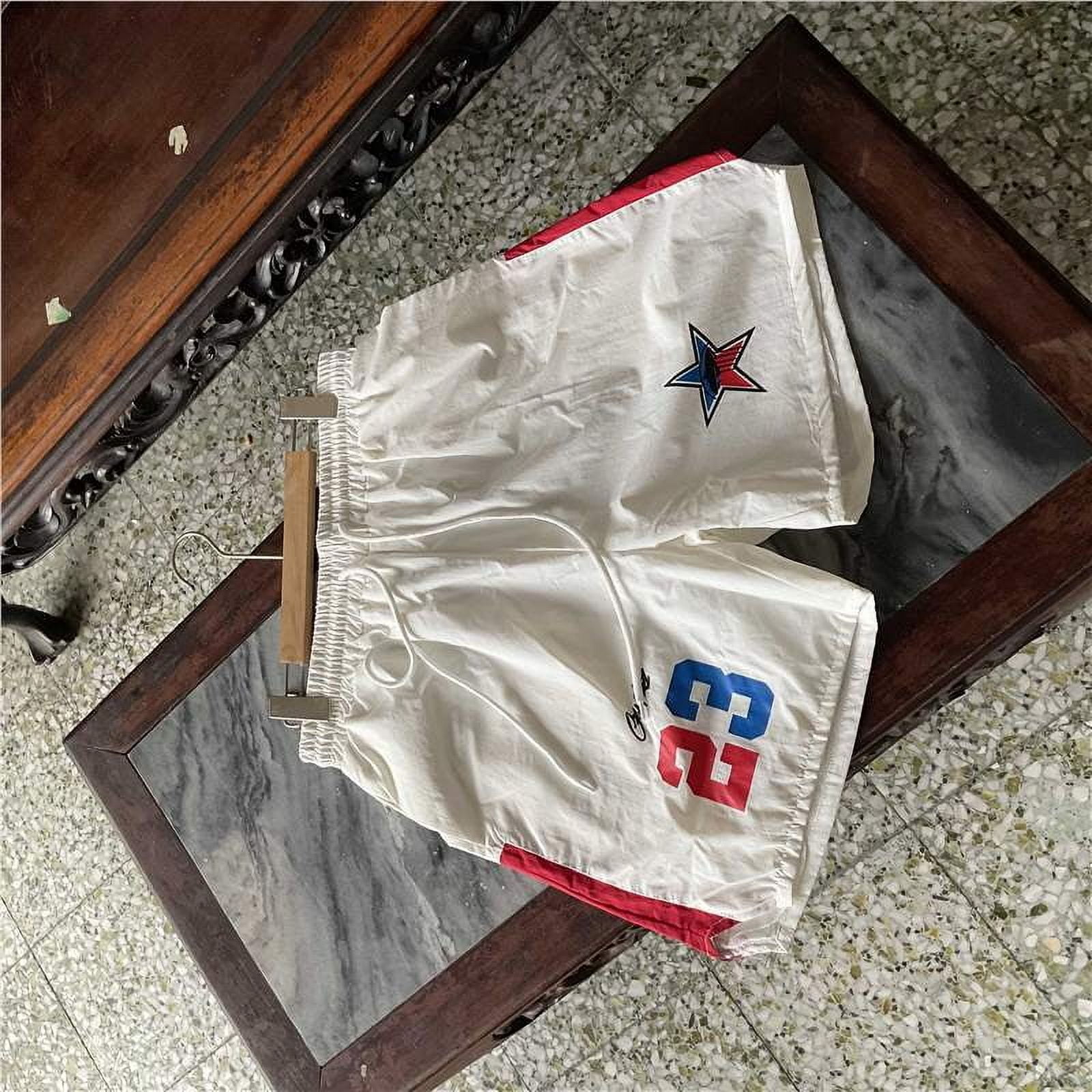 Corteiz Vintage Alcatraz Letter Logo Shorts Summer Loose Sport Woven ...