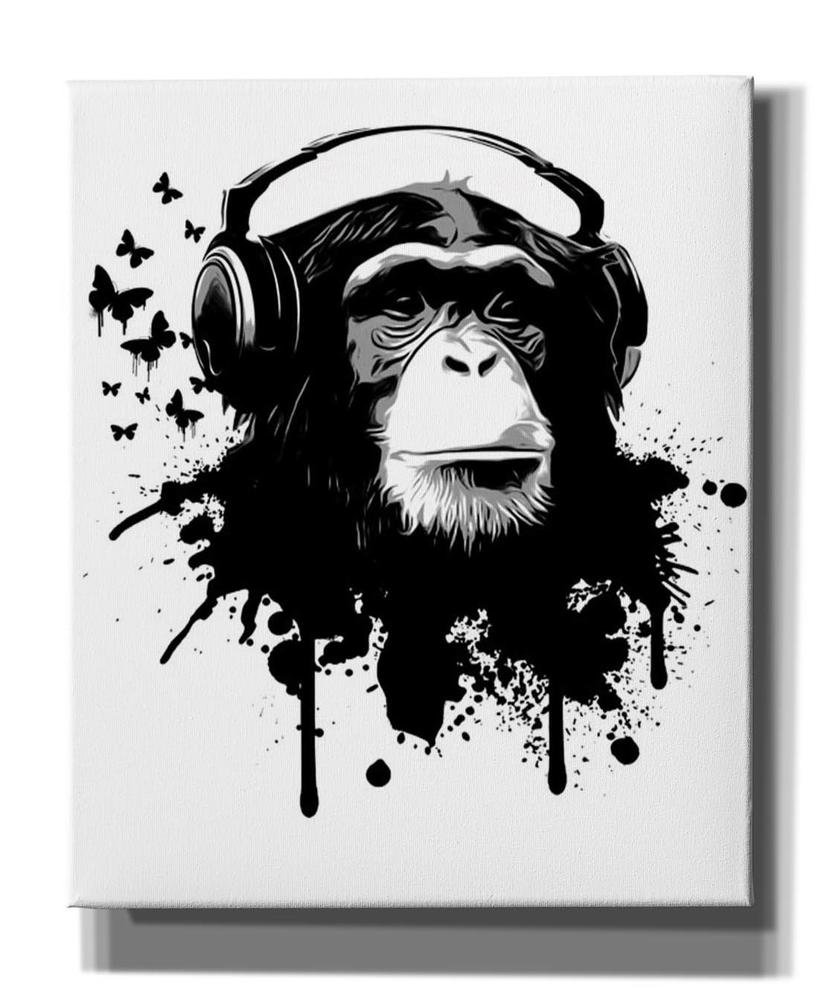 Cortesi Home 'Monkey Business' by Nicklas Gustafsson, Canvas Wall Art ...