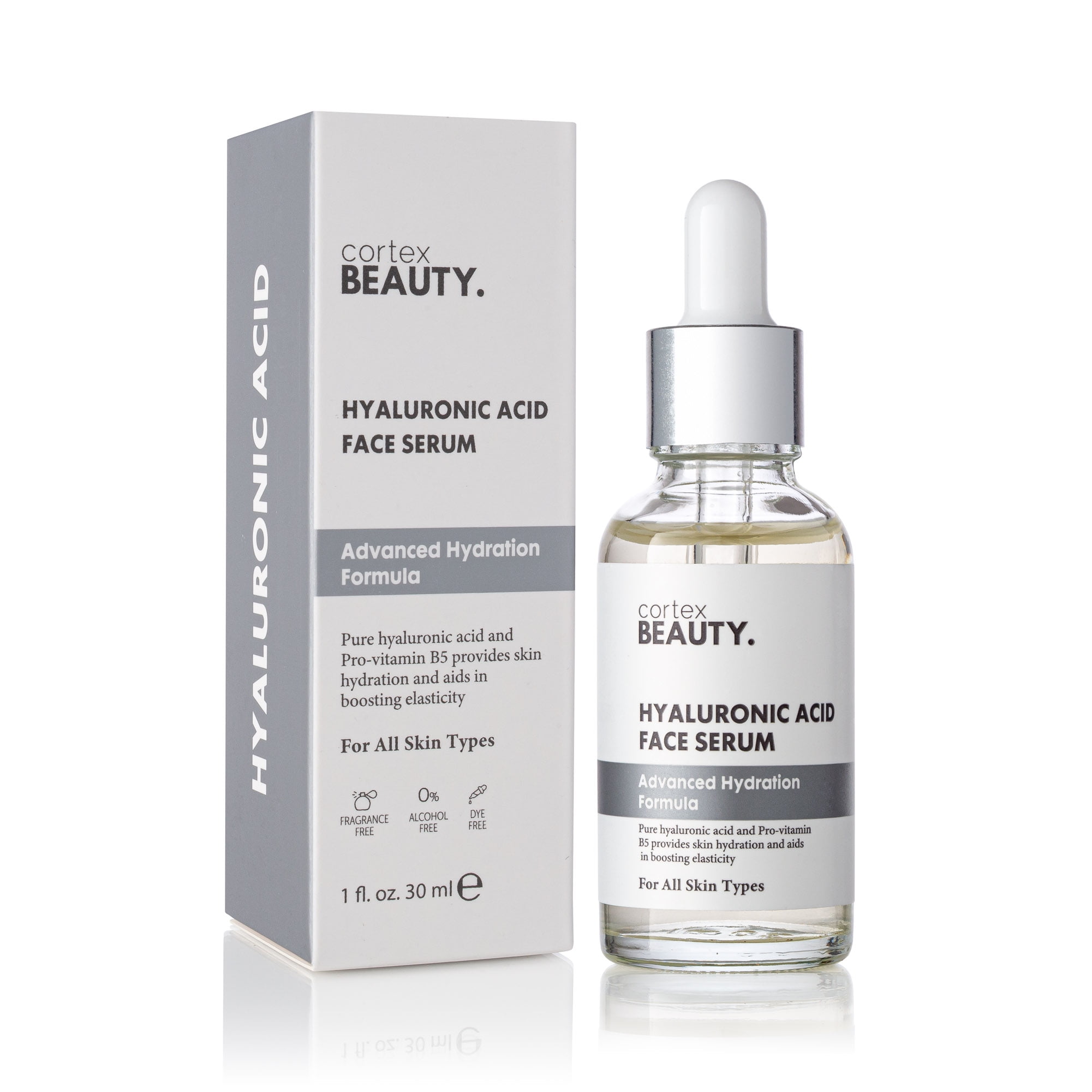 Cortex Beauty - Hyaluronic Acid Face Serum | 1oz - Walmart.com