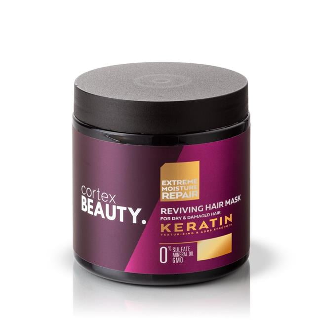 Cortex Beauty Keratin Reviving Hair Mask for Dry & Damaged Hair ...