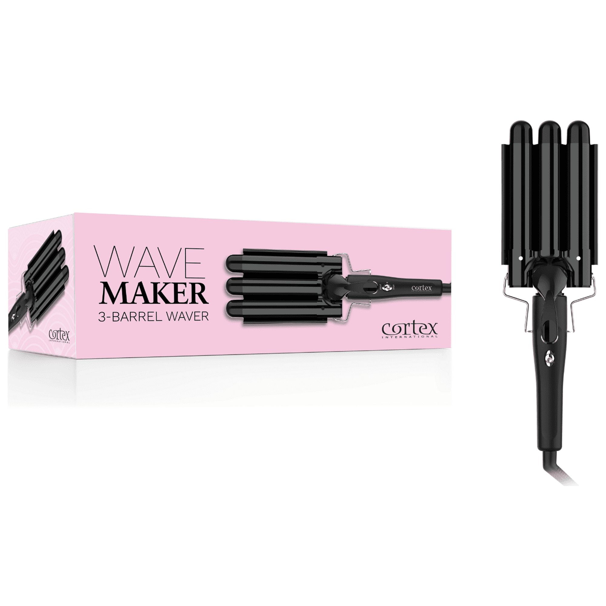Cortex International | 1" Three Barrel Temperature Adjustable Hair ...