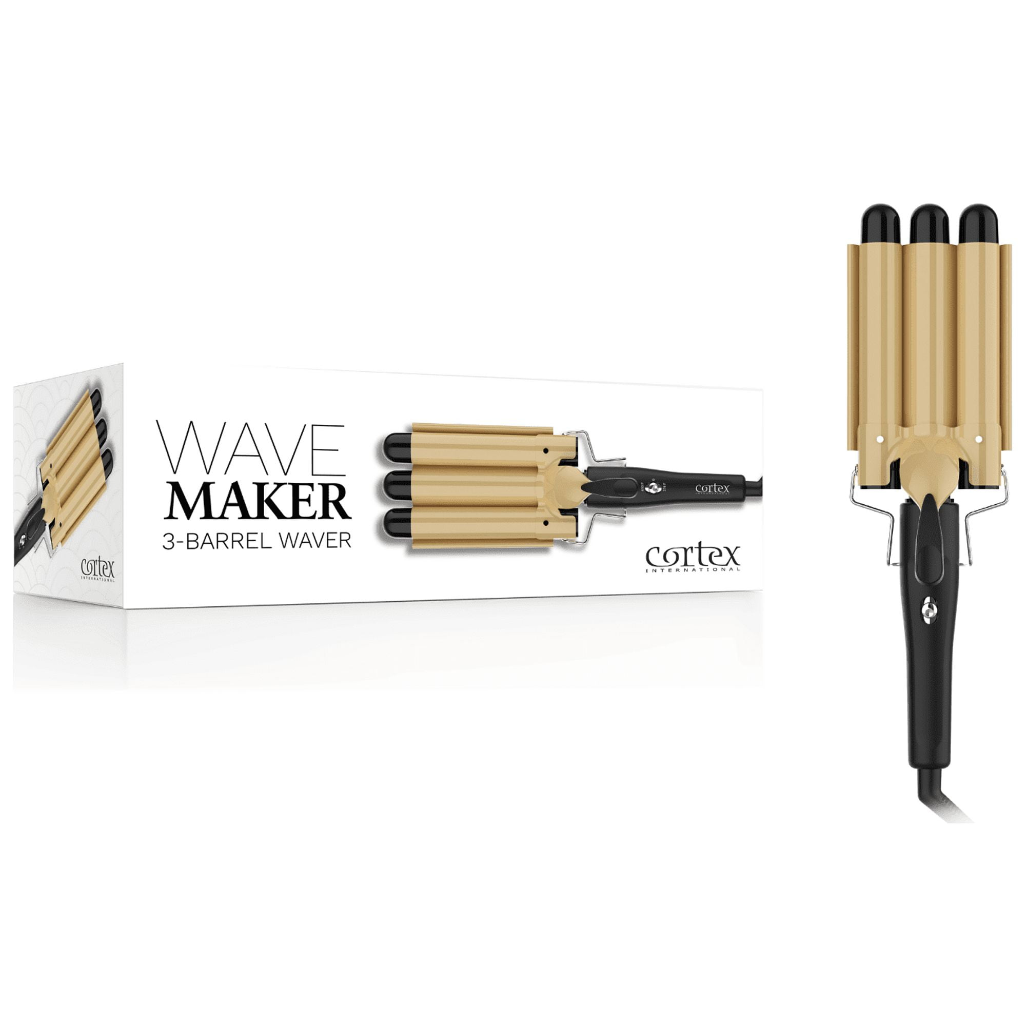 Cortex International | 1" Three Barrel Temperature Adjustable Hair ...