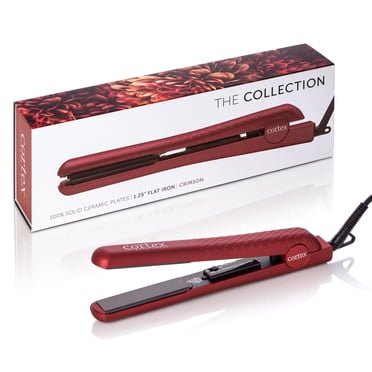 Formawell Professional 24K Gold Pro Flat Iron Hair Straightener, 1 Inch ...