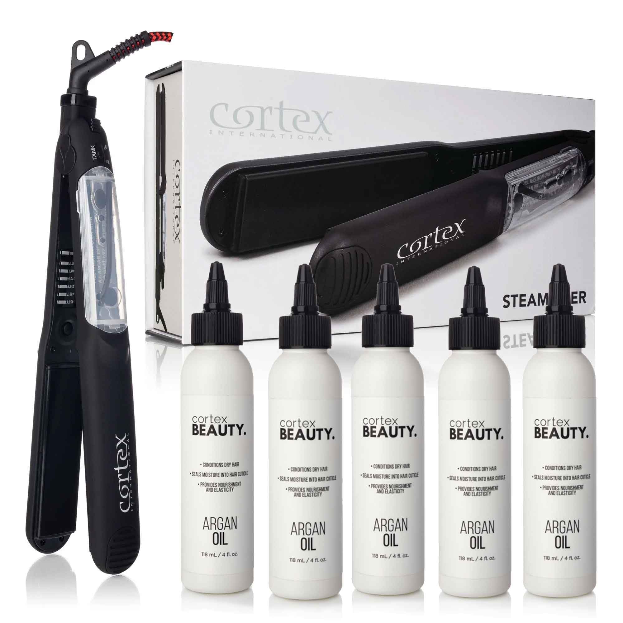 Cortex Professional Vapor Straightener Flat Iron for 1.25" Ceramic ...