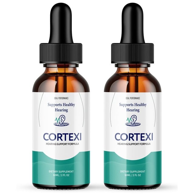 Cortexi Dietary Supplement for Ear Health, Vitamins Med 2 Pack, Hearing ...