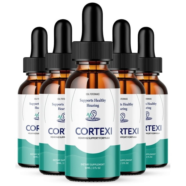 Cortexi Hearing Support Dietary Supplement Drops, Pack of 5 - Walmart.com