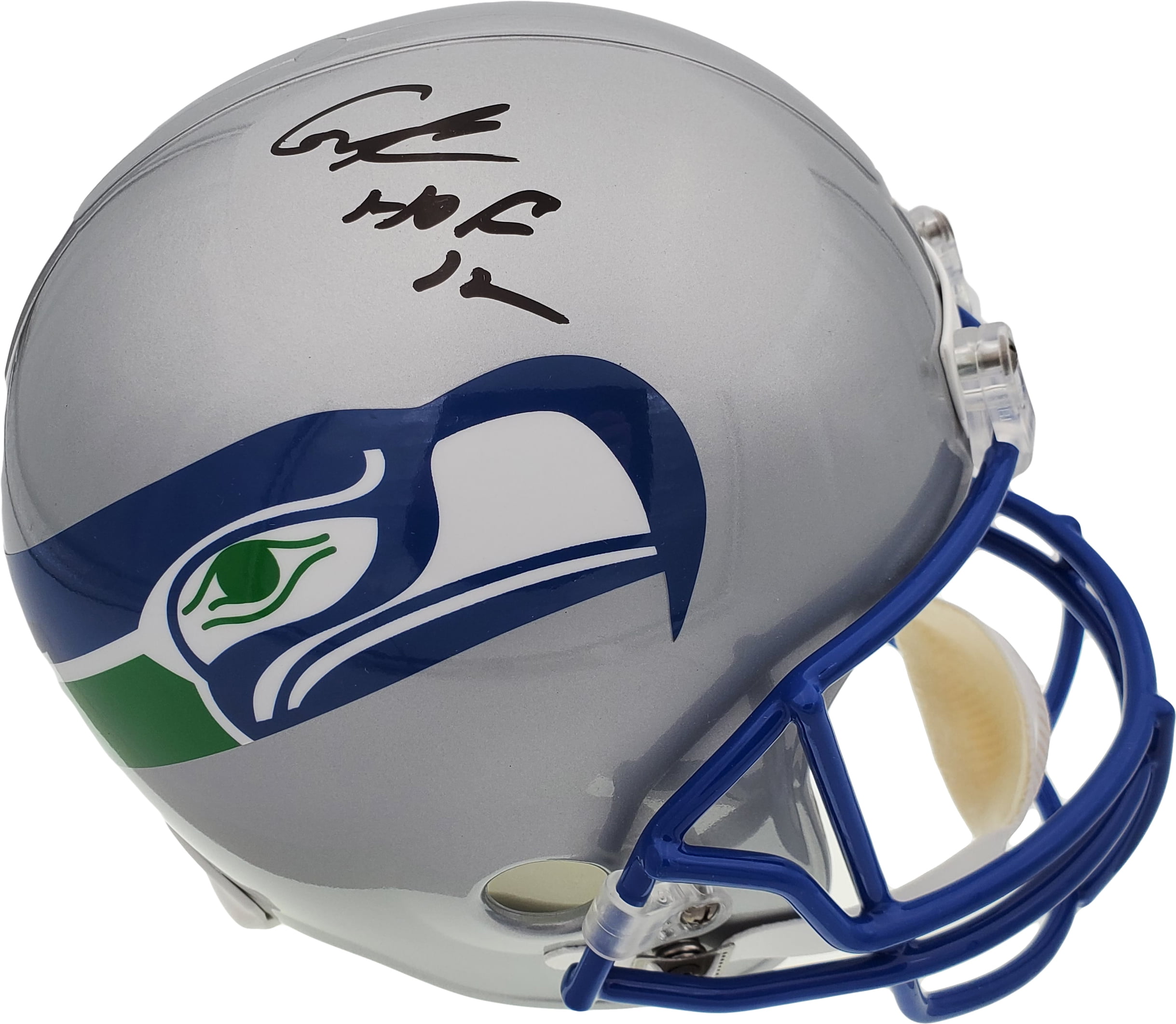 Cortez Kennedy Autographed Seattle Seahawks Throwback Full Size Helmet ...