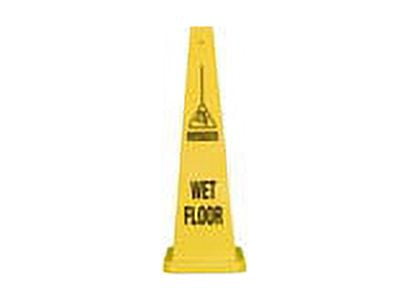 Cortina 03-600-08 36" Yellow Lamba Cone - Caution Wet Floor (15 Pack ...