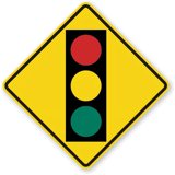 Cortina Safety 29.5" Roll Up Sign Stop Light Symbol (2 Pack) - Walmart.com