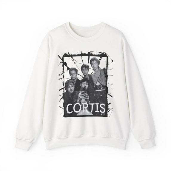 Cortis K-Pop Group Photo Vintage Black and White Band Portrait Graphic ...