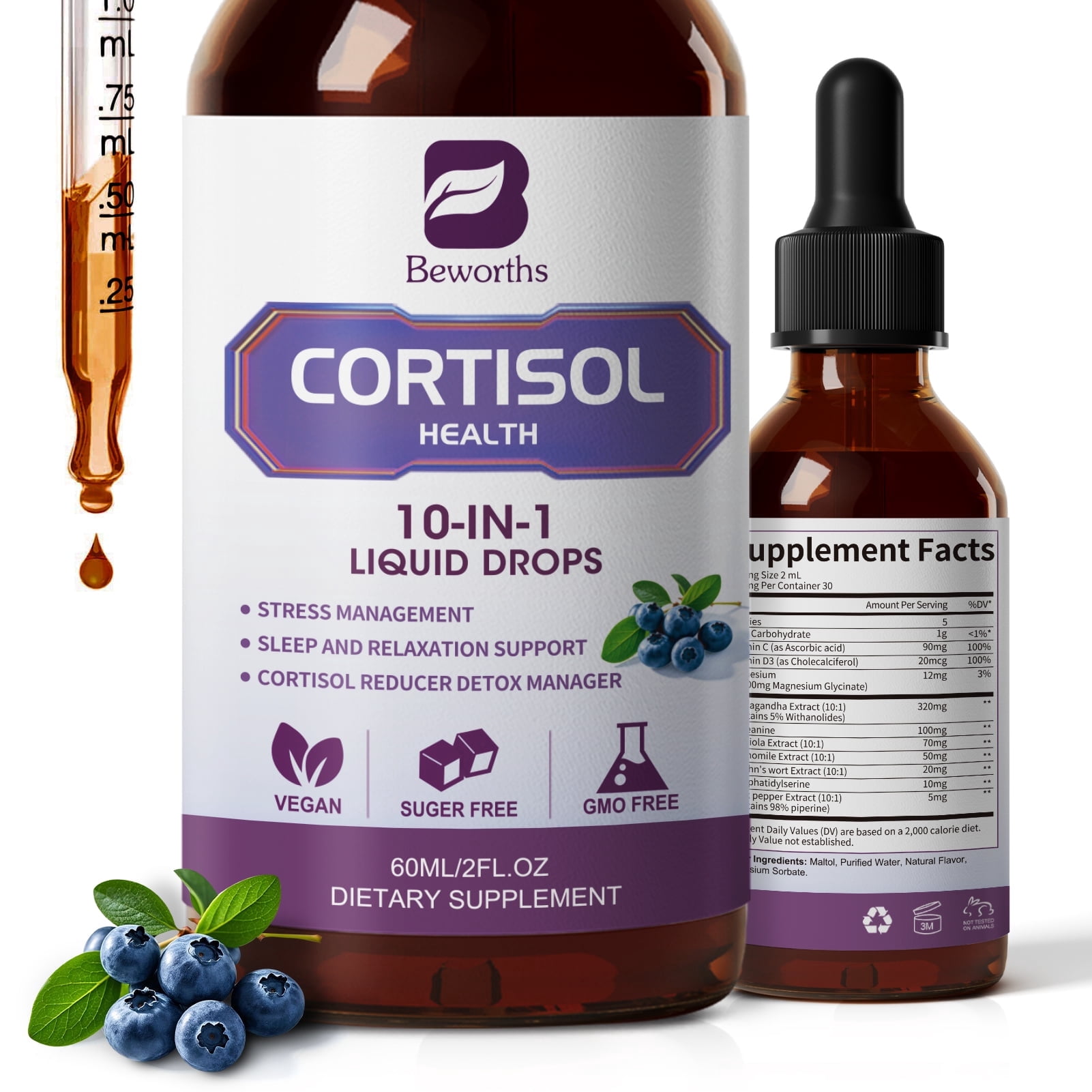 Walmart Black Friday Deals 2025 Cortisol Health Supplement, 10-in-1 ...