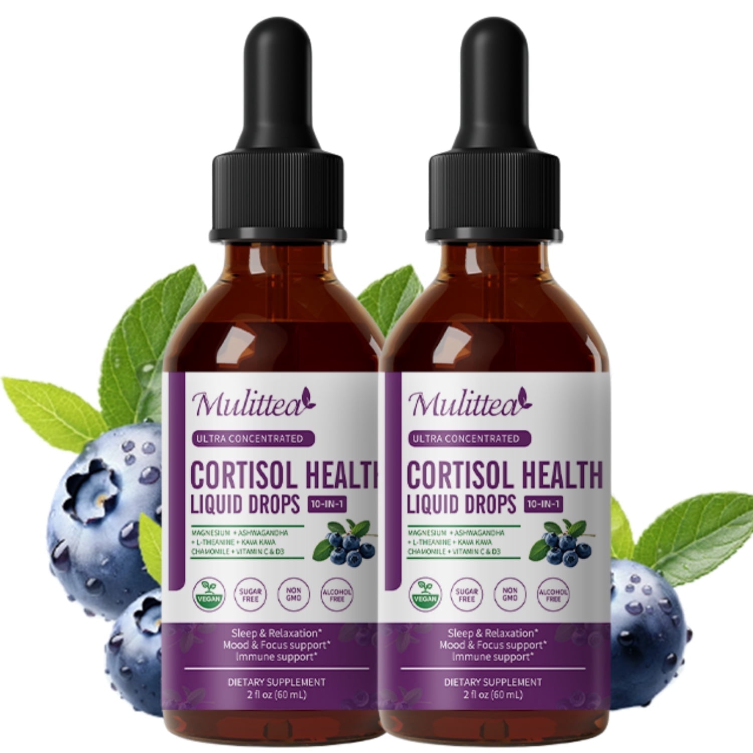 Cortisol Supplements for Women Men, Cortisol Reducer Detox Manager w ...