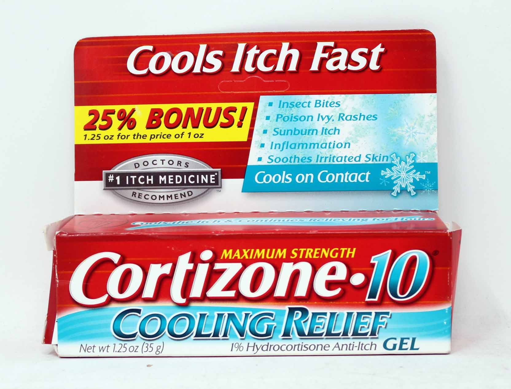 Cortizone 10 Cooling Relief Gel, 1.25 Oz. - Walmart.com