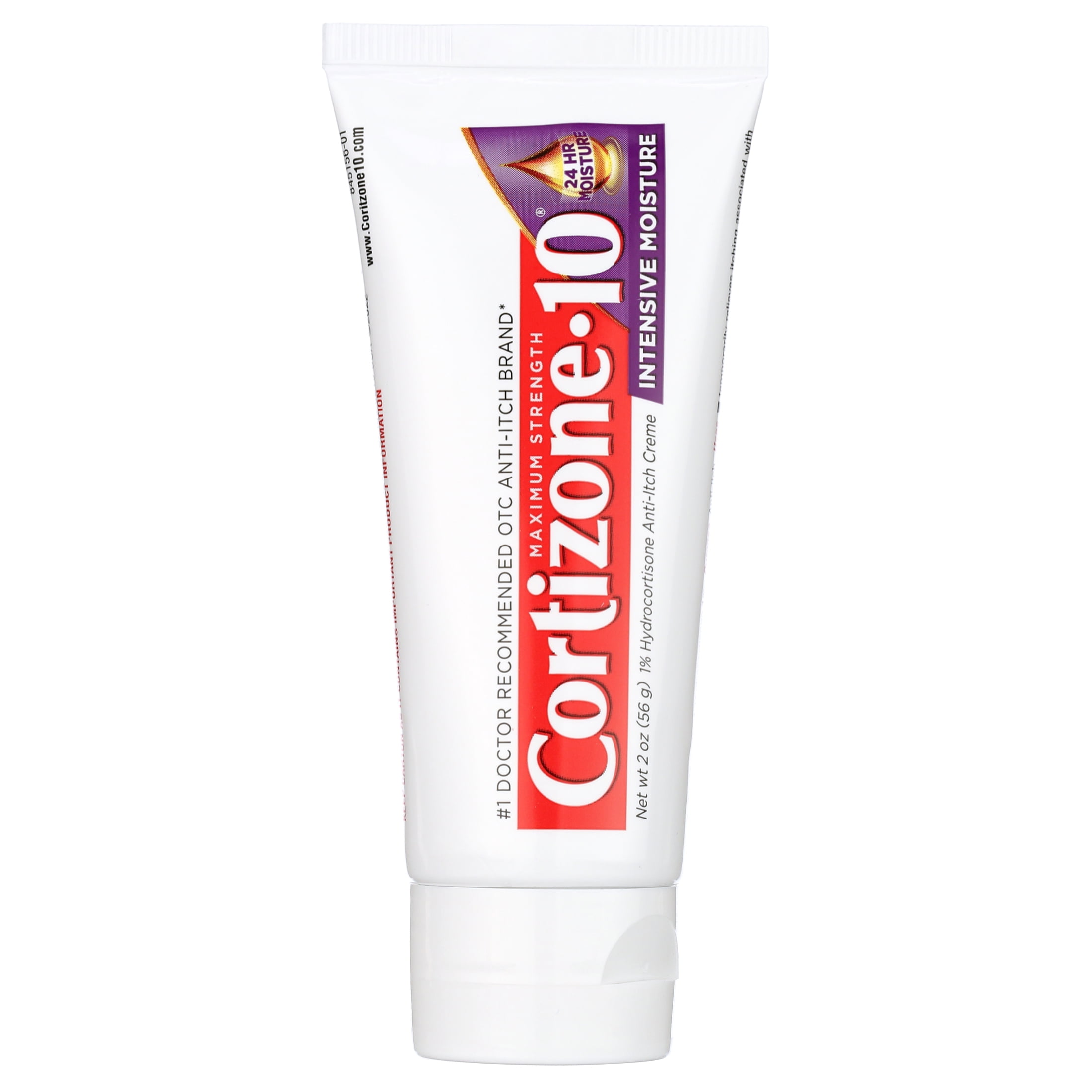 Cortizone-10 Intensive Moisture 1% Hydrocortisone Anti Itch Cream for ...