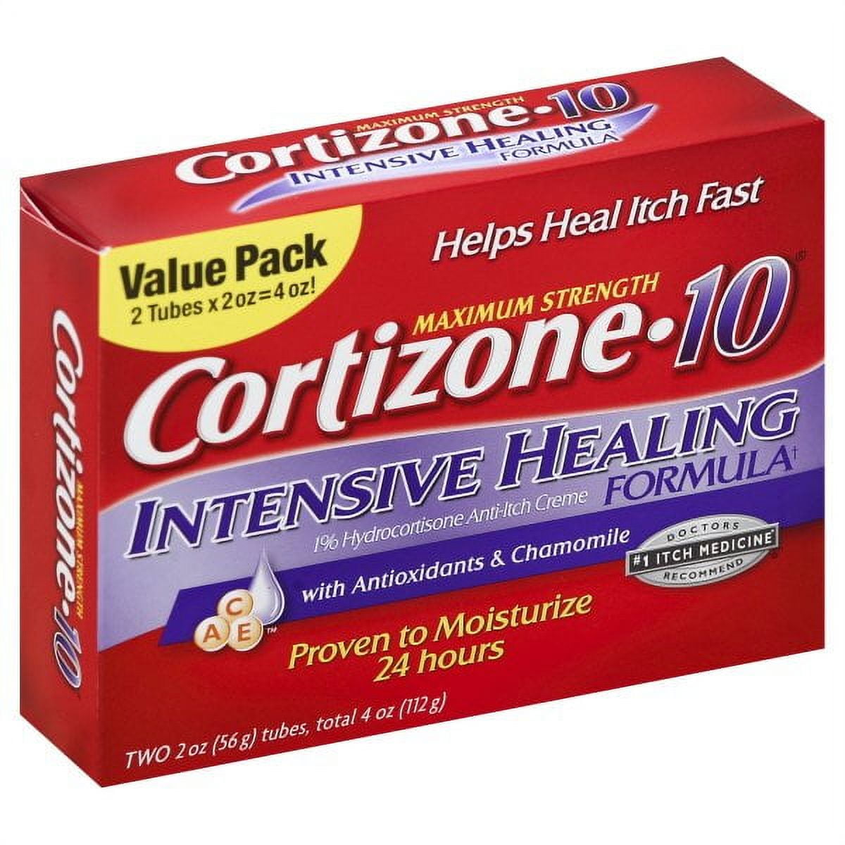 Cortizone-10 Maximum Strength Intensive Healing Hydrocortisone Anti ...