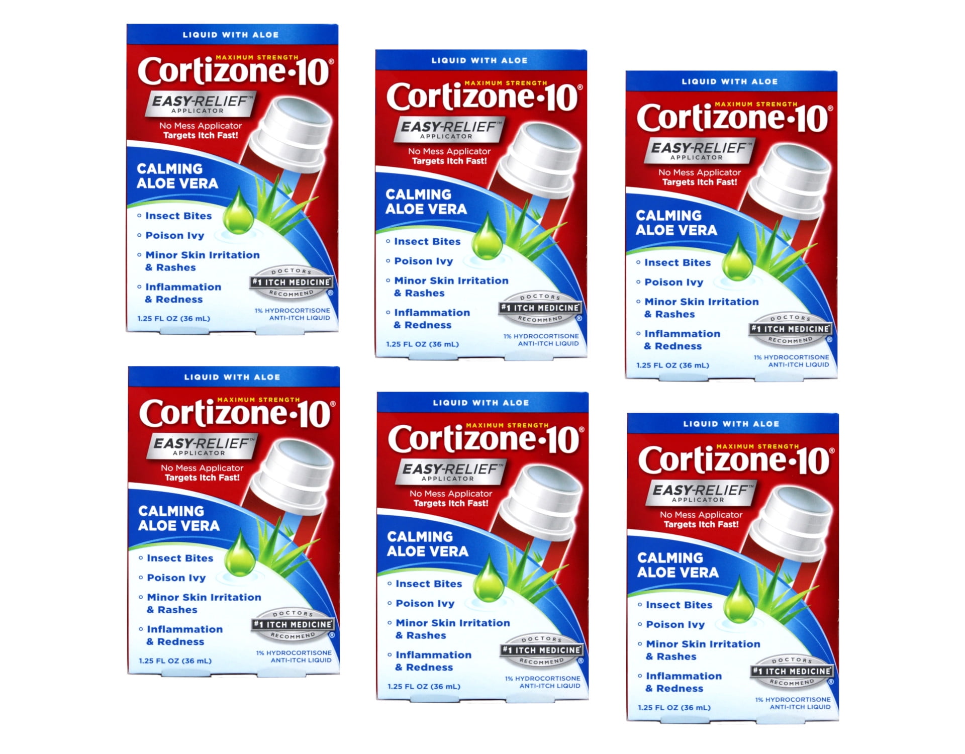 Cortizone 10 Maximum Strength Fast Itch Relief Easy Applicator - 1.25 ...