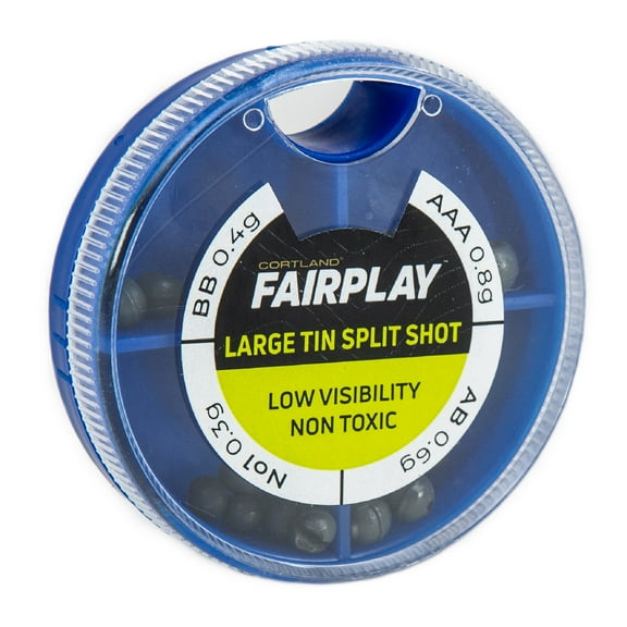 Split Shot Fishing Weights Sizes