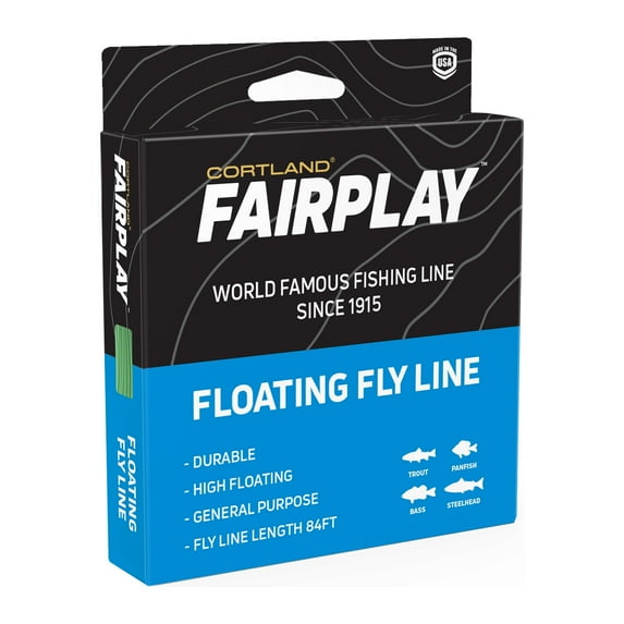 Cortland Fairplay Fly Line WF7F, Assorted Colors - Walmart.com